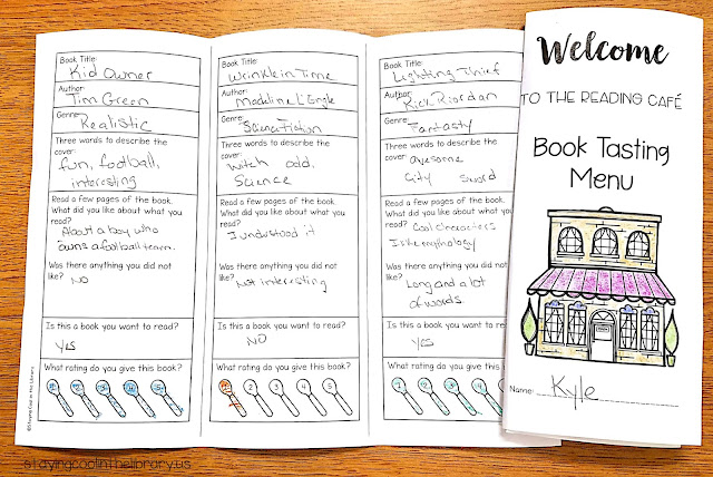 Host a Book Tasting in Your Classroom or Library! | Staying Cool in the ...