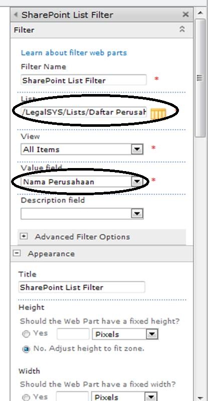 BELAJAR BERBAGI: Membuat List & Filter List di Sharepoint 2010