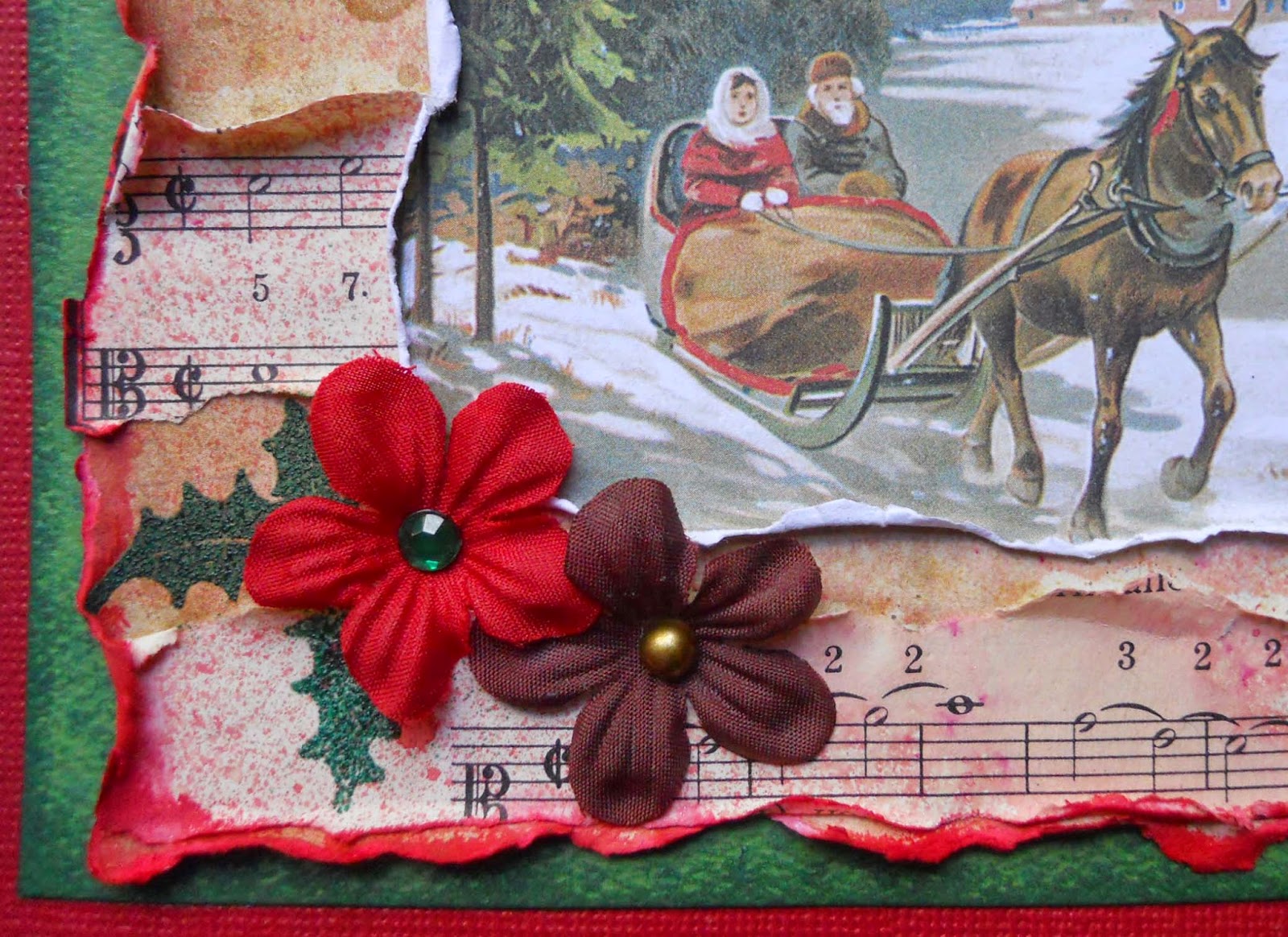 FotoBella: Christmas Collage Card Tutorial