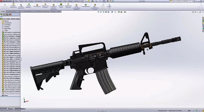 How to create a 3D Automatic Gun Modeling in Solidworks to 3ds Max ...