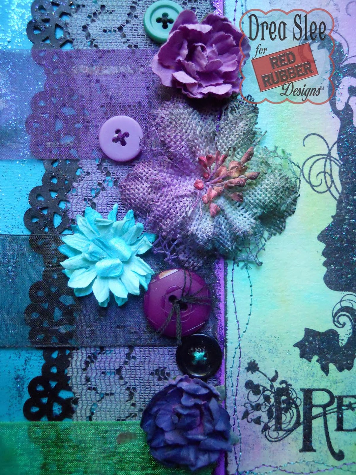Drea's Scraps of Inspiration: Dream Layout ~ Red Rubber Designs DT