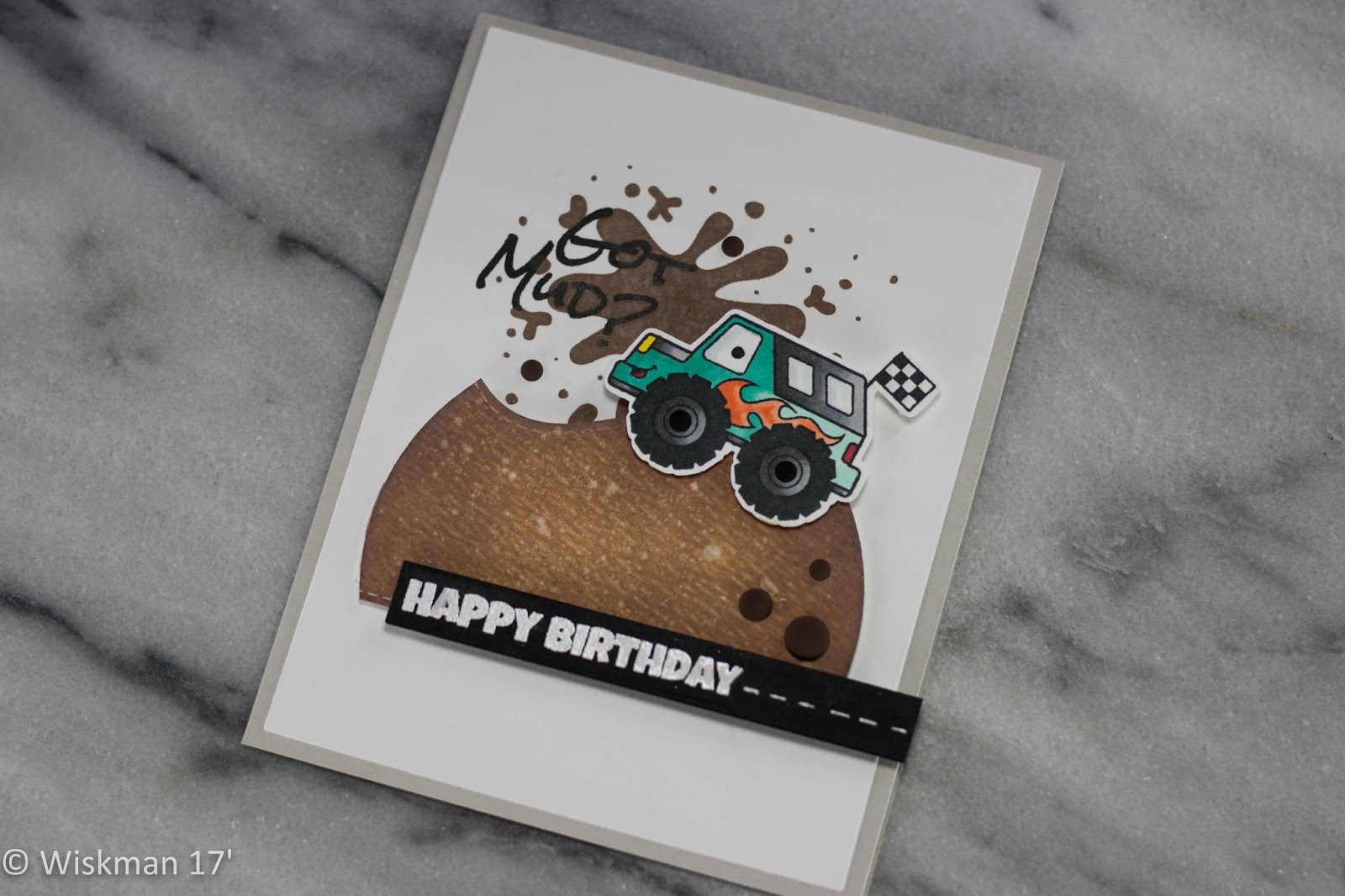 Koren Wiskman : Your Next Stamp Got Mud Card with Video and New Release ...