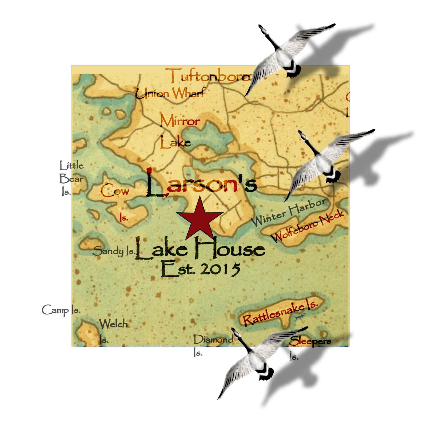 Leo Lakes: Best gift for the lake lover, lake house, or fisherman!