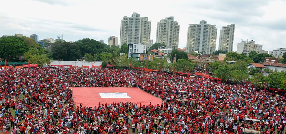 JVP May Day rally at BRC ground | Gossip Lanka Hot News - Sri Lanka ...