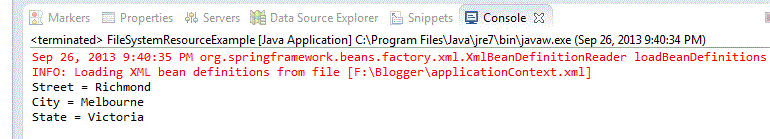 Simply Basics: FileSystemResource Example