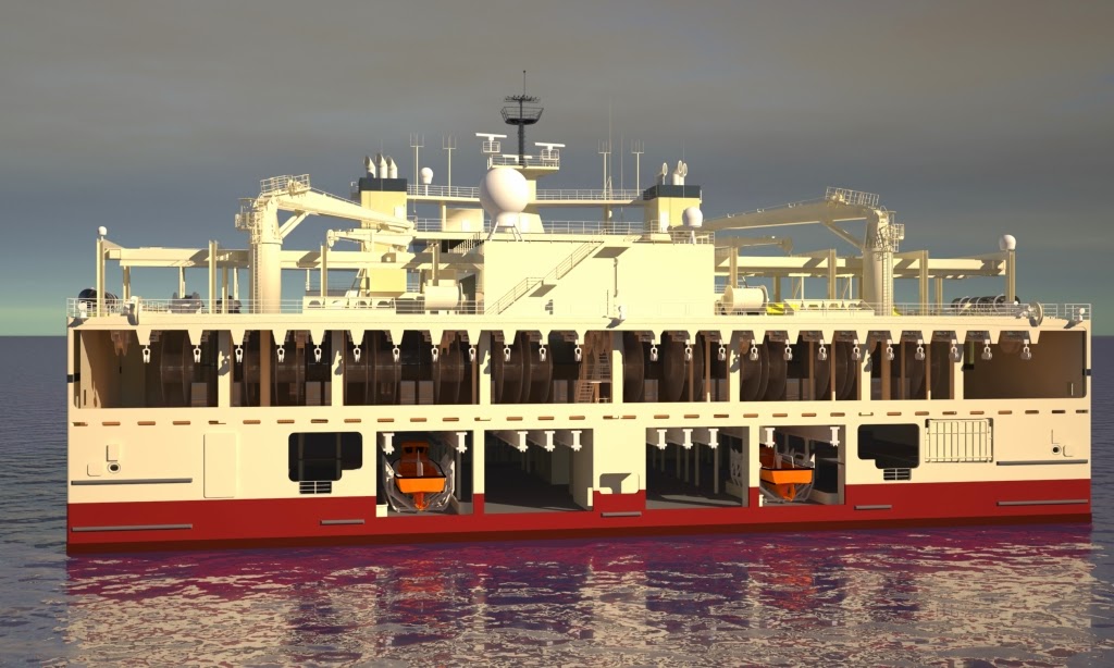 O Mar do Porto Santo: PGS Ramform Titan