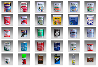 Jual Macam - macam cat Tembok - Sarana Bangunan, Listrik dan Elektronik