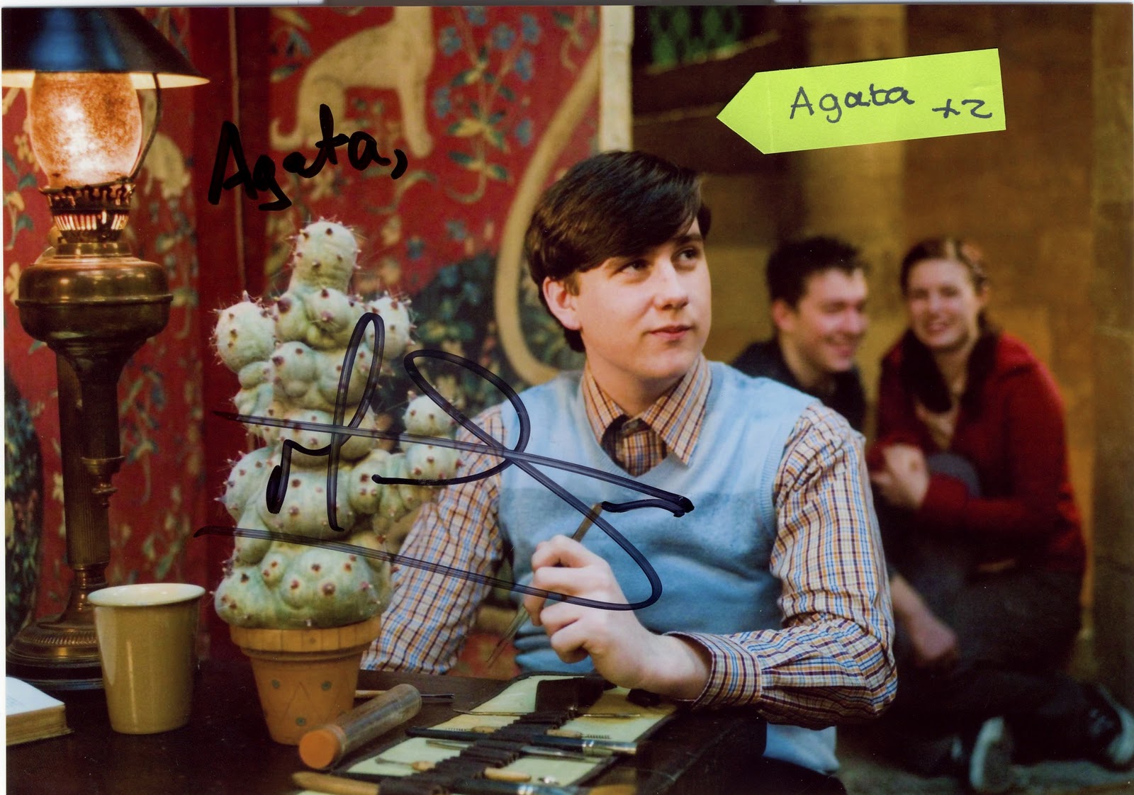 Moja kolekcja autografów: Matthew Lewis