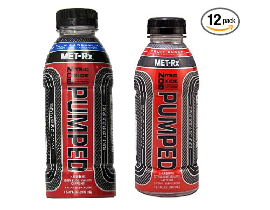 12 Bottles of 16.9oz Met-Rx NOS Pumped Energy Drink Nitro Grape $2.49 ...