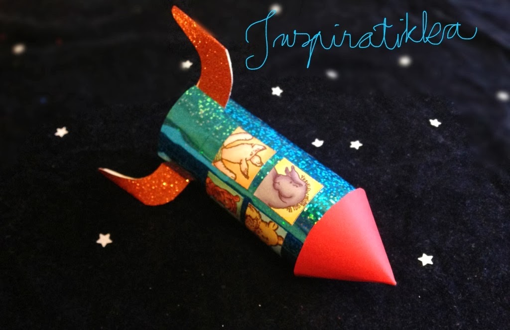 Inspiratikka: Kuvitettu ohje: AVARUUSRAKETTI