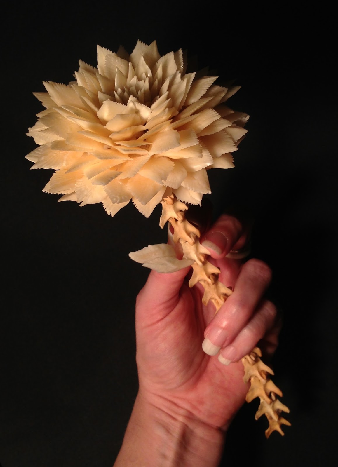 Shivers of Delight: Sculptures from Bones