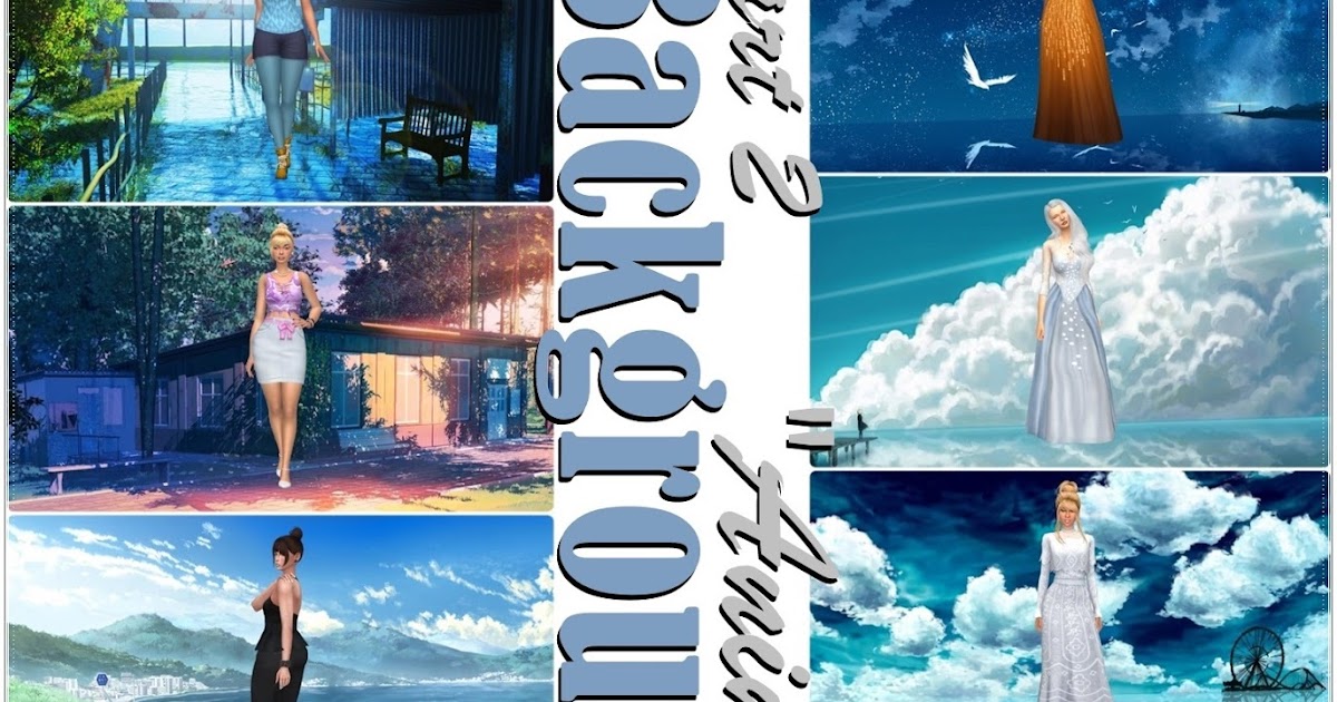 Annett's Sims 4 Welt: CAS Backgrounds "Anime" - Part 2