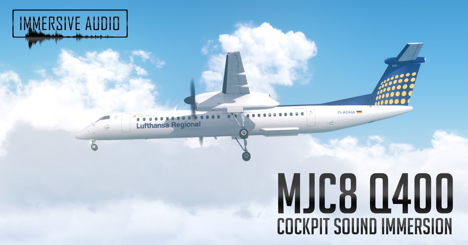 [FSX/P3D] MJC8 Q400 Cockpit Sound Immersion HD - Master Addons