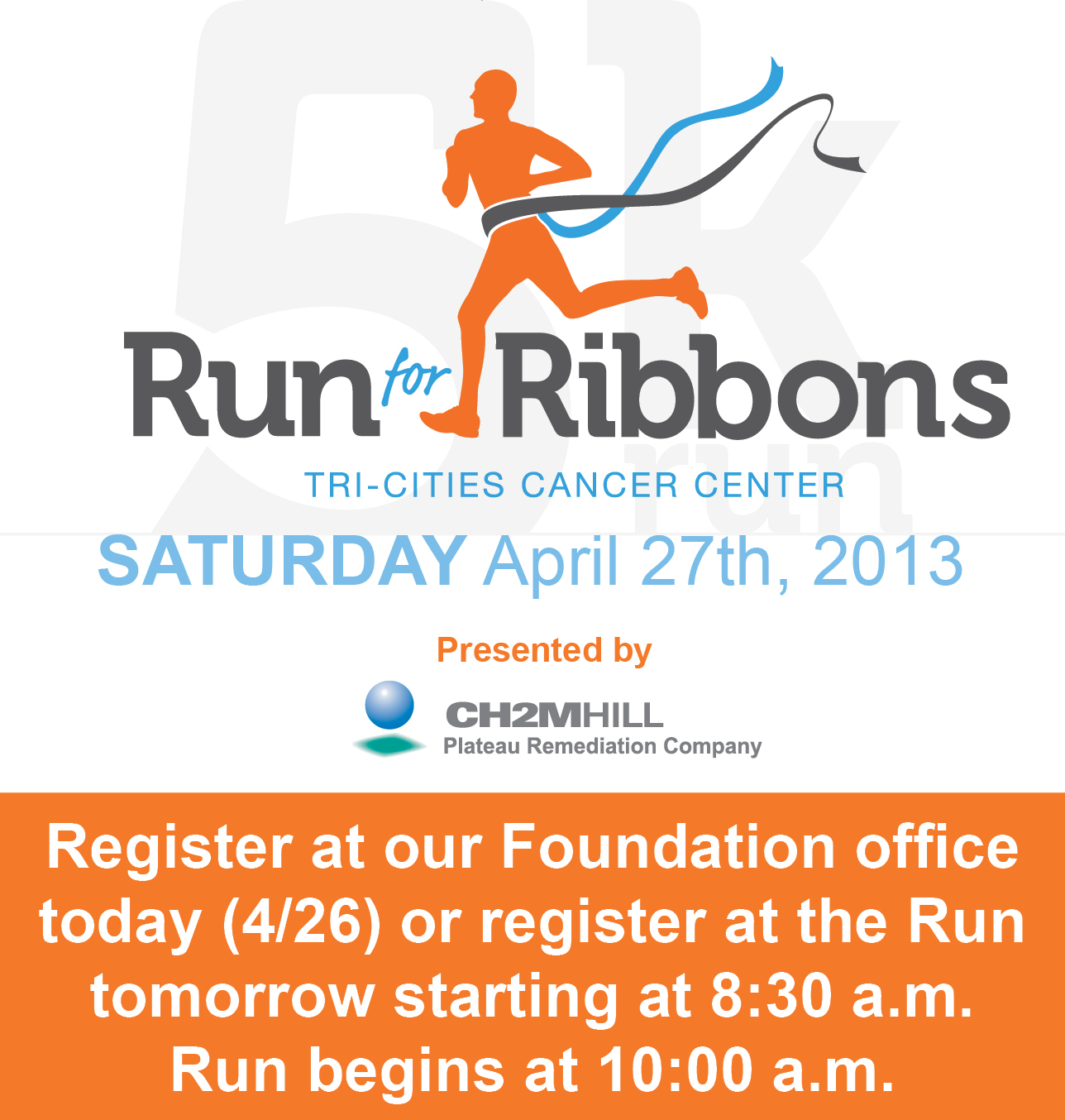 Tri-Cities Cancer Center Blog: Run for Ribbons - What will you run for?