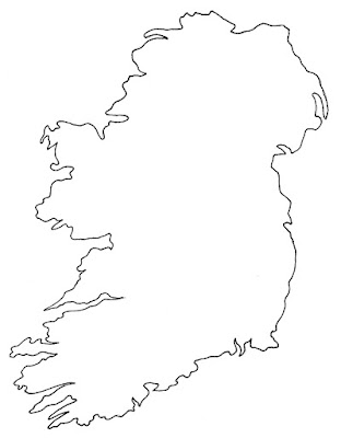 Ireland Blank Map | Ireland Map | Geography | Political | City