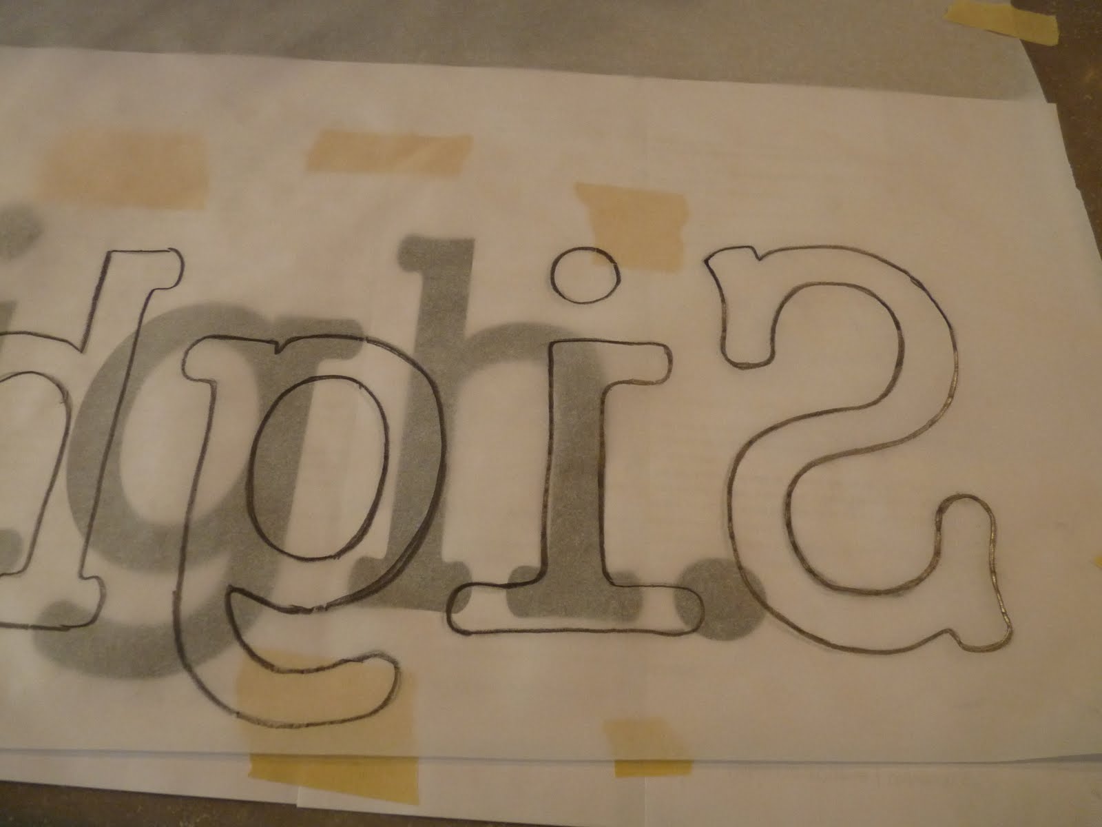 DIY Text Painting | Dans le Lakehouse