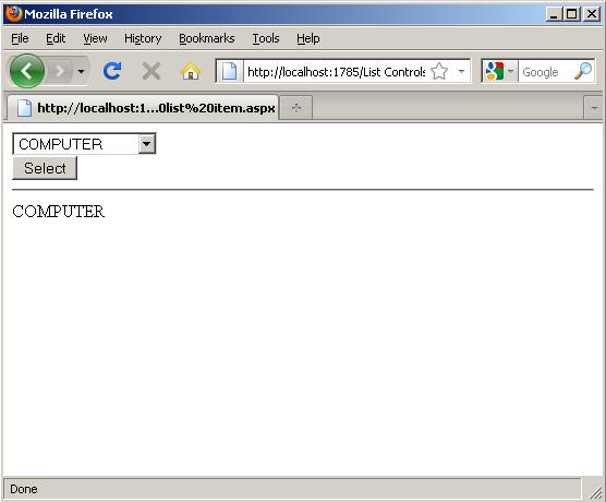 List Controls in ASP.NET - Part 4