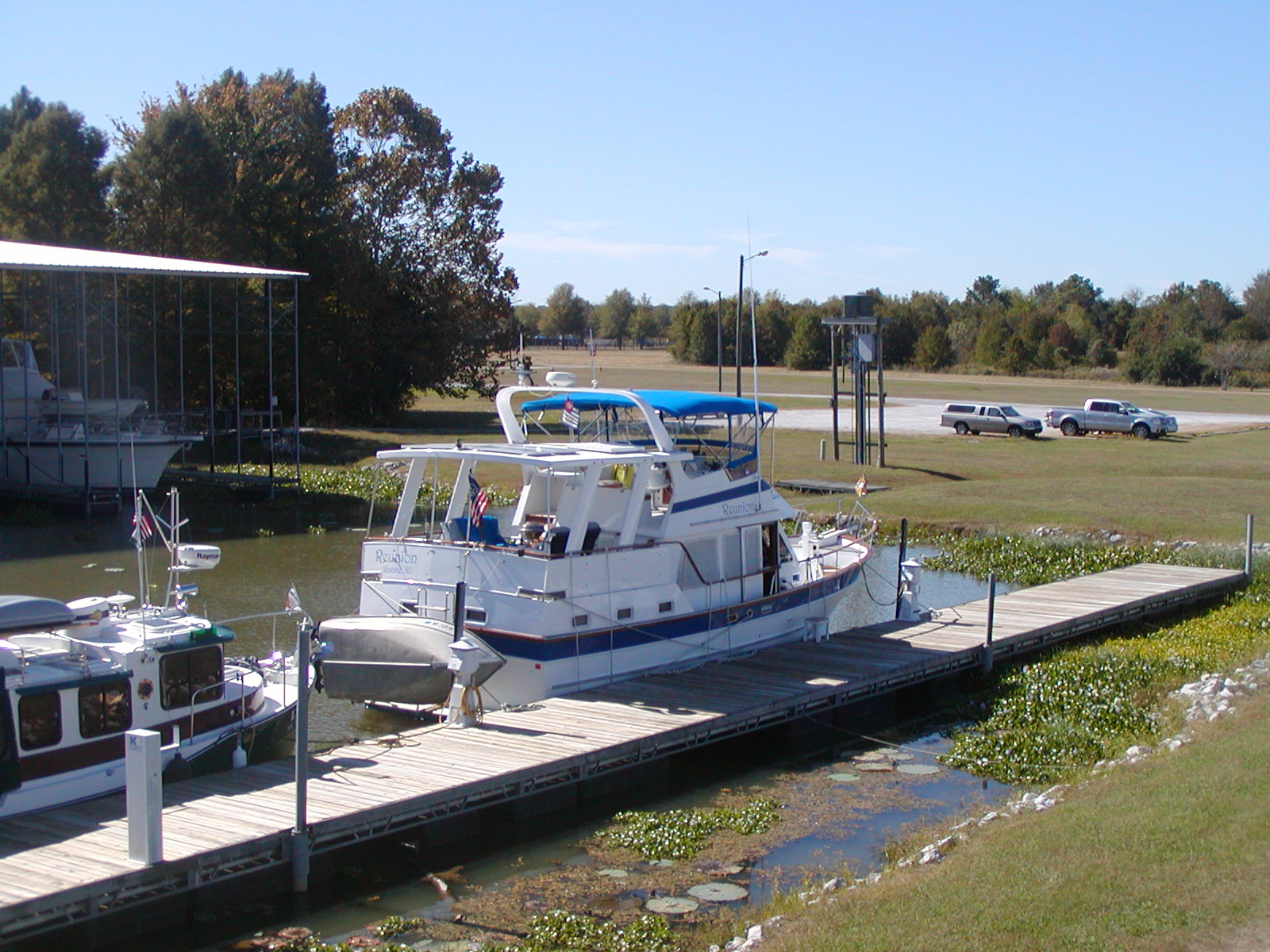 Reunion Voyage: Columbus Marina to Heflin Lock Anchorage