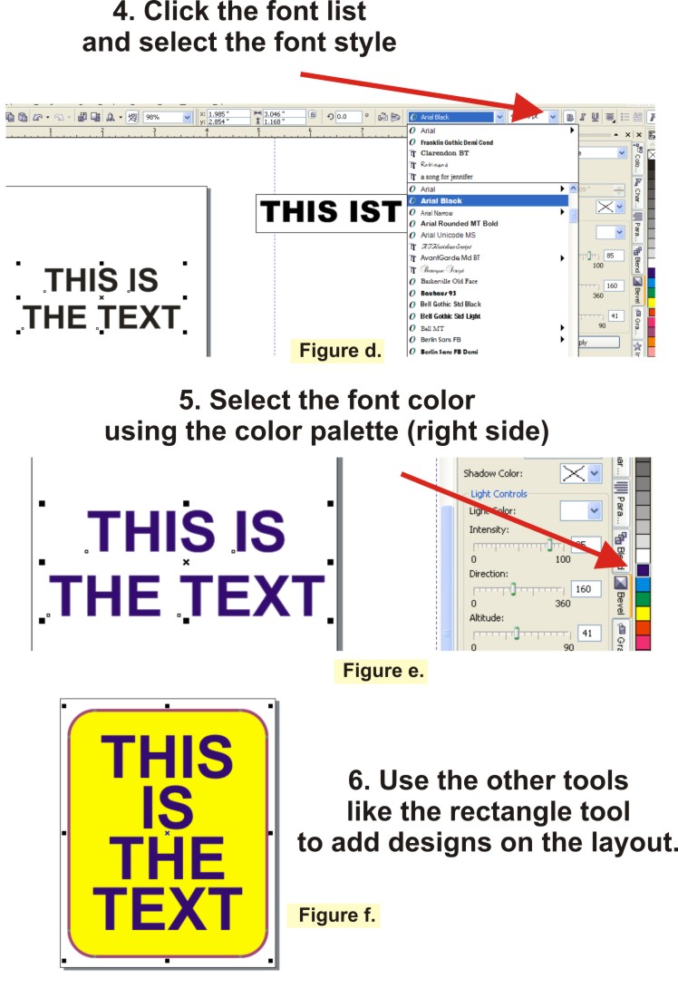 How to Create Labels Using Coreldraw X3 | My VA Journal