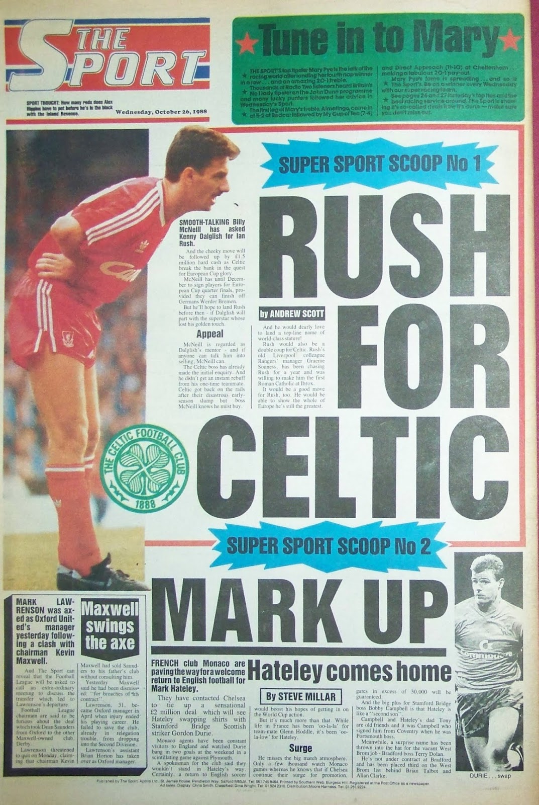 The old magazine and newspaper archive: 2018