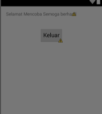 Tutorial Button Exit Program Alert Dialog Android ~ Testers