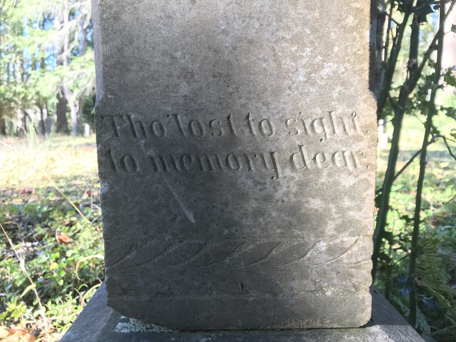 cemeteries i have known and loved