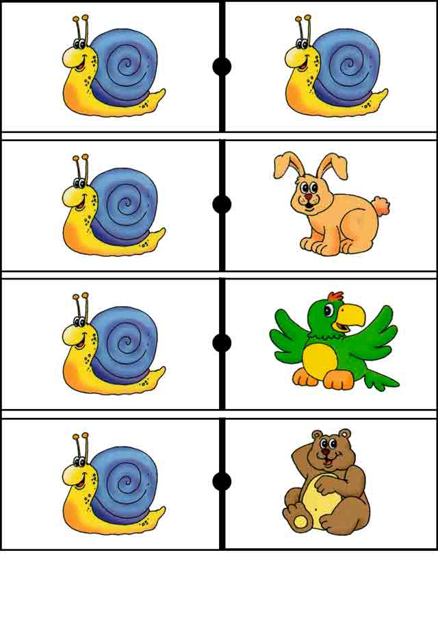 RECURSOS y ACTIVIDADES para Educación Infantil: Juego Didáctico: DOMINO ...