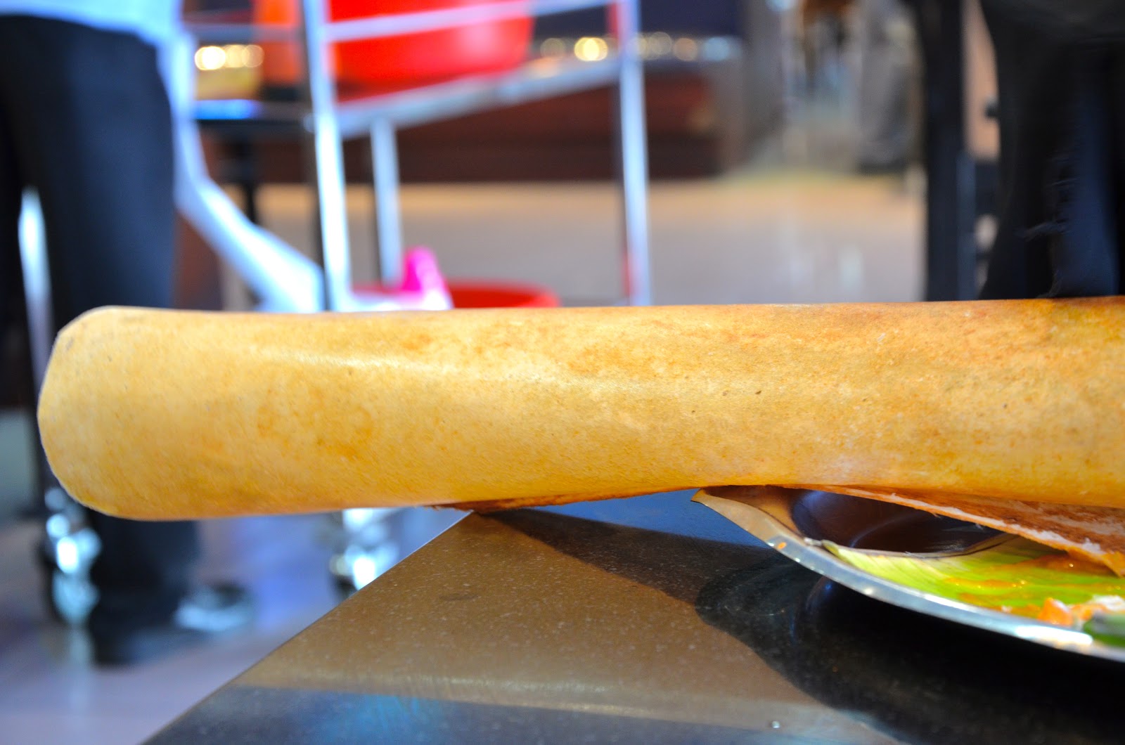 Living to EAT: Paper Dosa - Dhs 12, Amba - Ghusais, Dubai