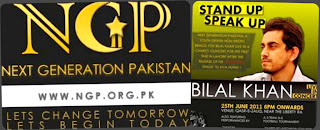 NEXT GENERATION PAKISTAN: STAND UP! SPEAK UP!