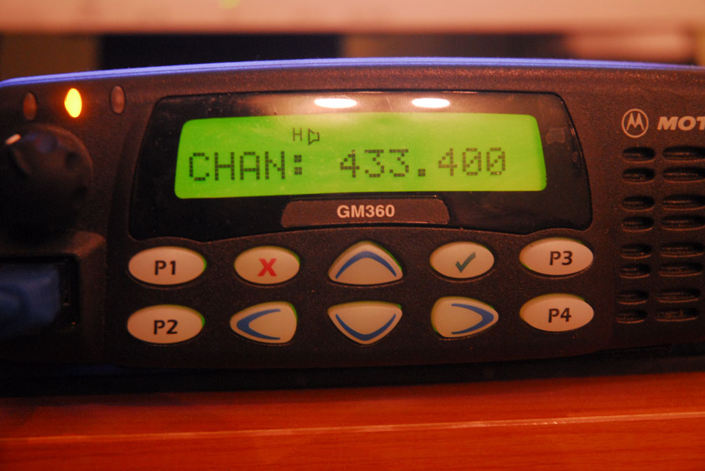 Ham Radio Ireland - EI2KC: Random shack photo number 1 - Motorola GM360