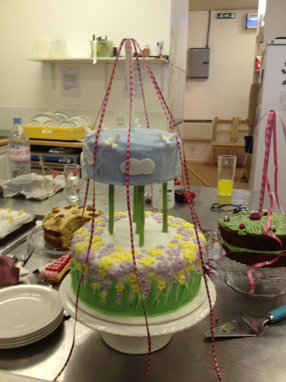 Mrs Bishop's Bakes and Banter: Clandestine Cake Club - May Day theme