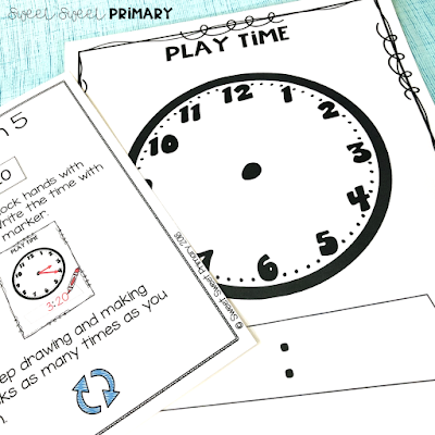 Telling Time in 2nd Grade | The Tahoe Teacher