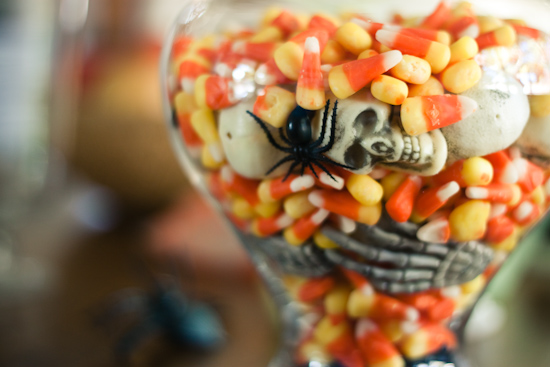 Strawberry Chic: Creepy Candy Corn Jar