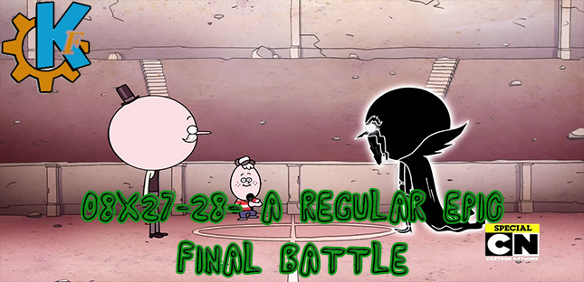 08x27 REGULAR SHOW - A regular epic final battle parte 1- sub español ...