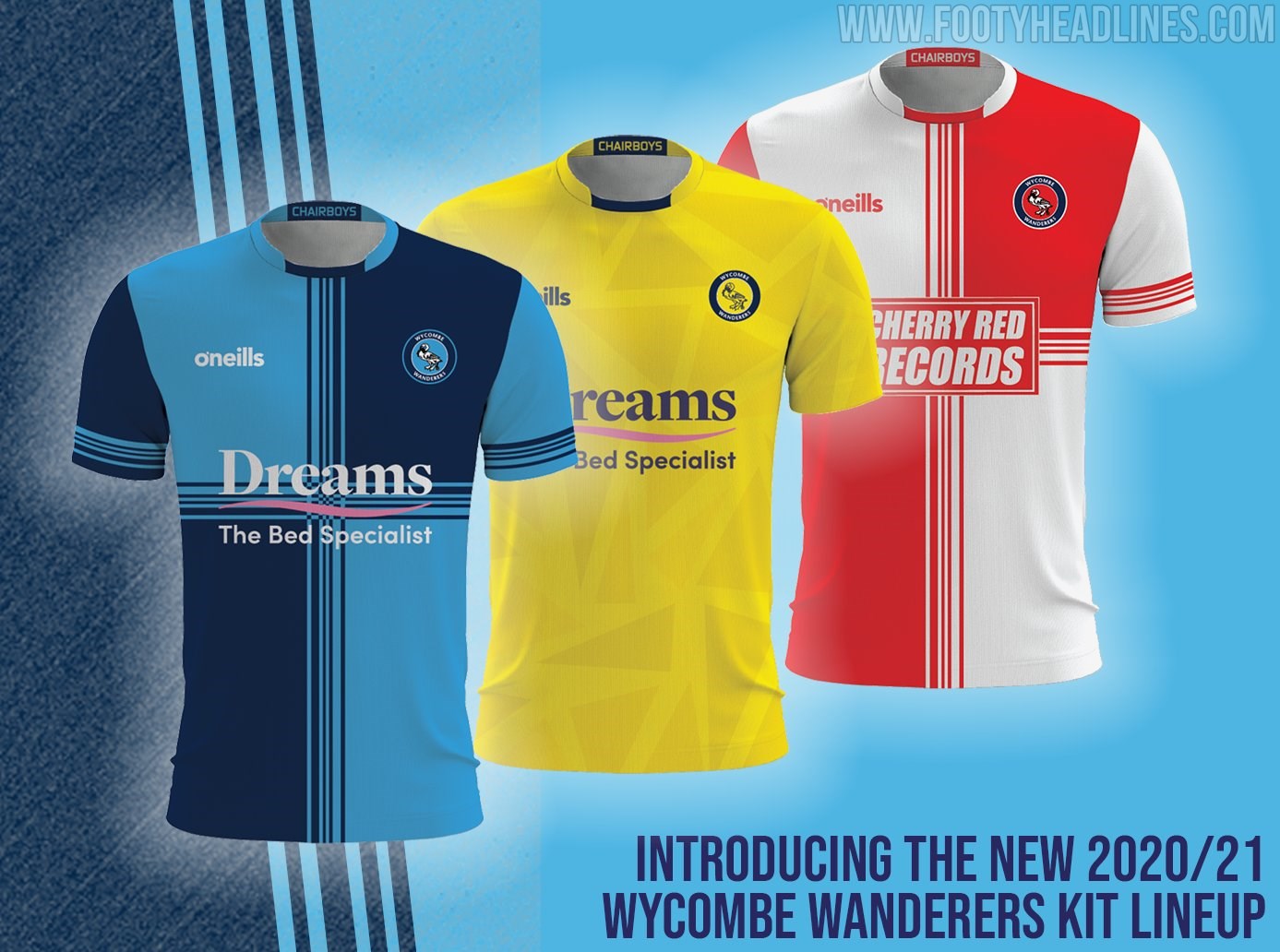 Wycombe Wanderers 20-21 Championship Home, Away, Third + Insane ...