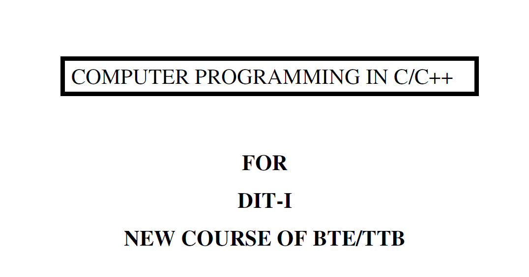 BTE DIT semester Part 1 and semester part 2 books, notes, pockets ...