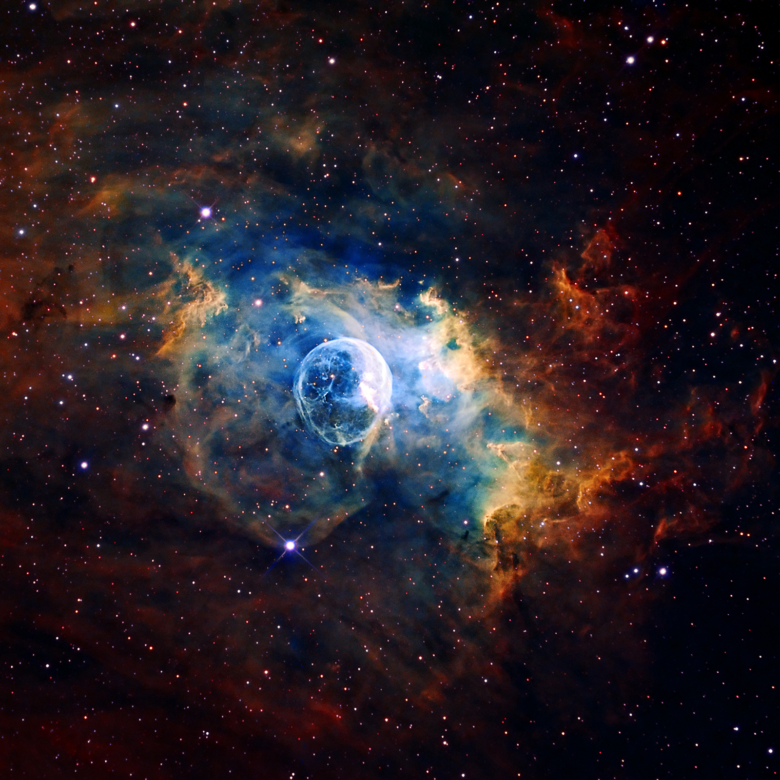Jean-Baptiste Faure: Stunning image of NGC 7635, the Bubble Nebula!