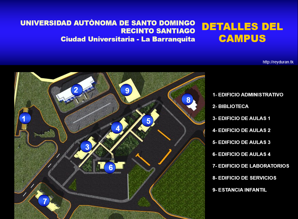 Campus Universitario, UASD - Recinto Santiago - Rey Duran - UASD, Becas ...