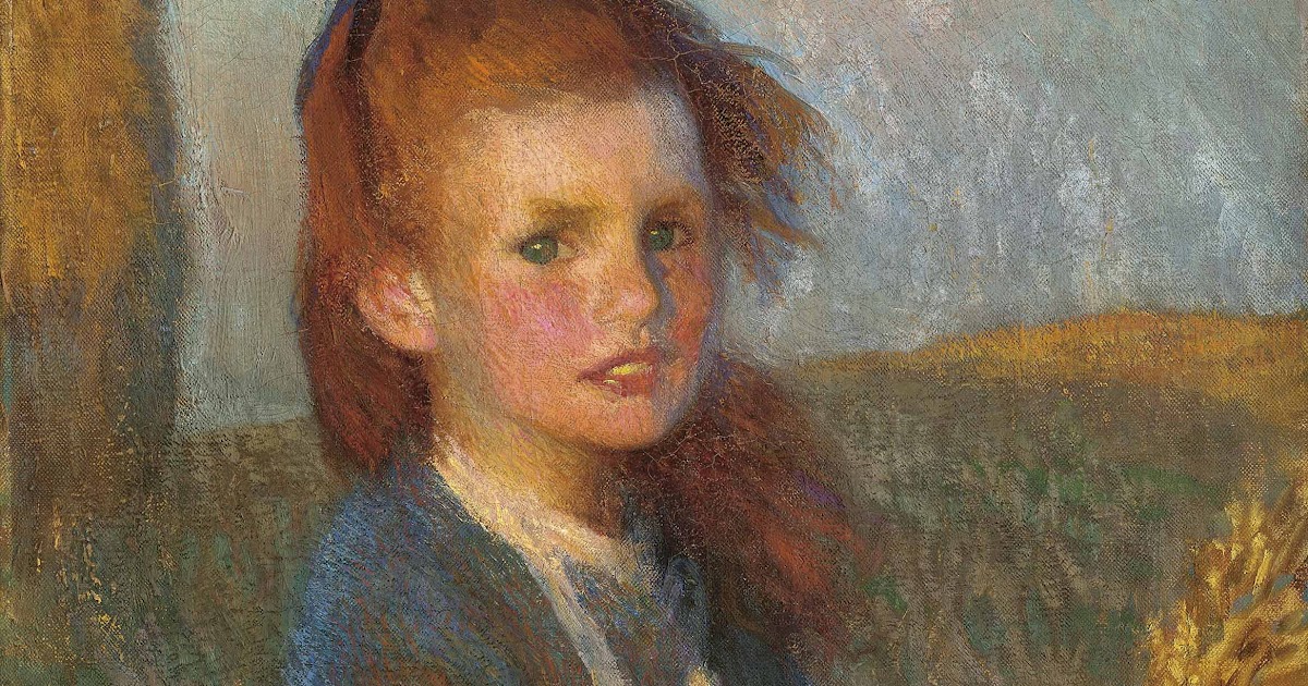 Sir George Clausen RA | A gleaner, 1901 | Fine Art Masters