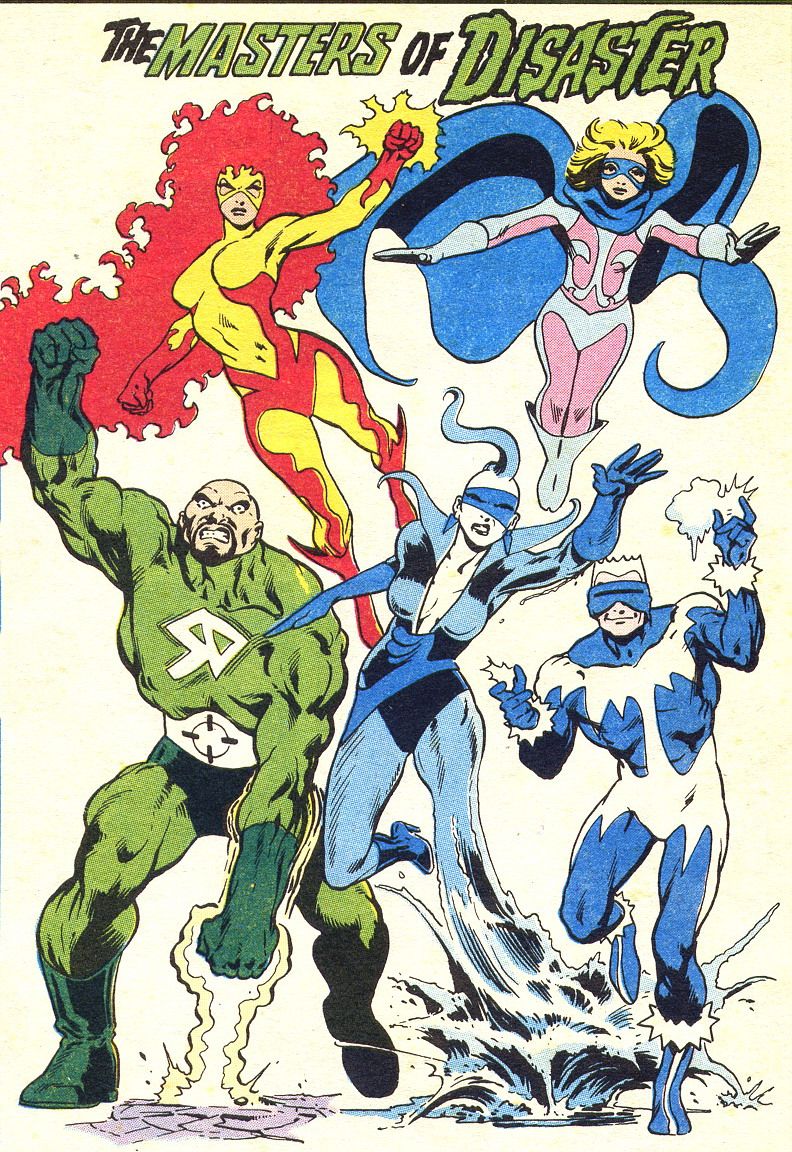 Mayfair DC Heroes Character Database: Masters of Disaster