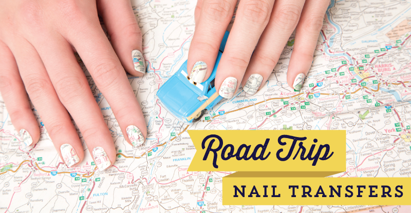 eDressit Fashion Blog: DIY Manicure—Transfer Map to Your Nails