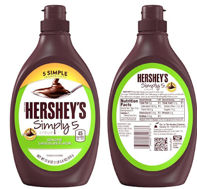 Hershey's Introduces New Simple 5 Chocolate Syrup
