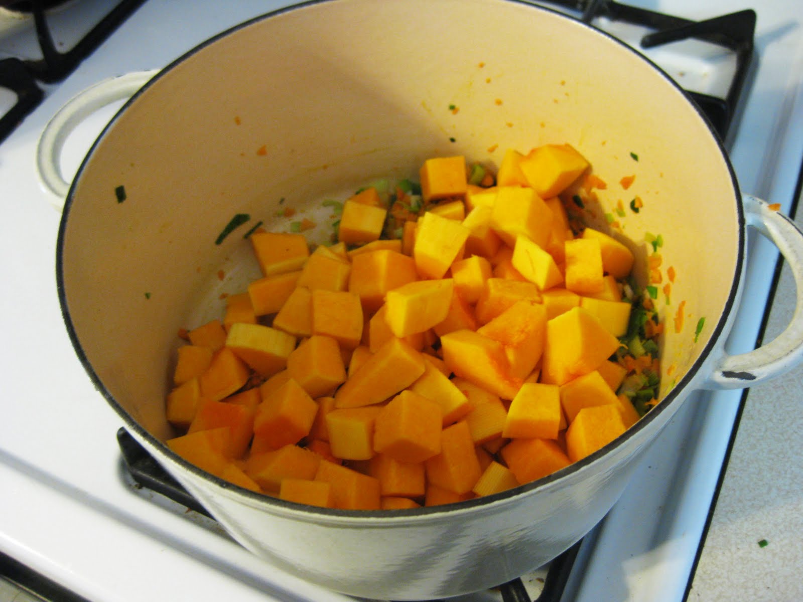 wee little miracles: Squishy Squash Soup