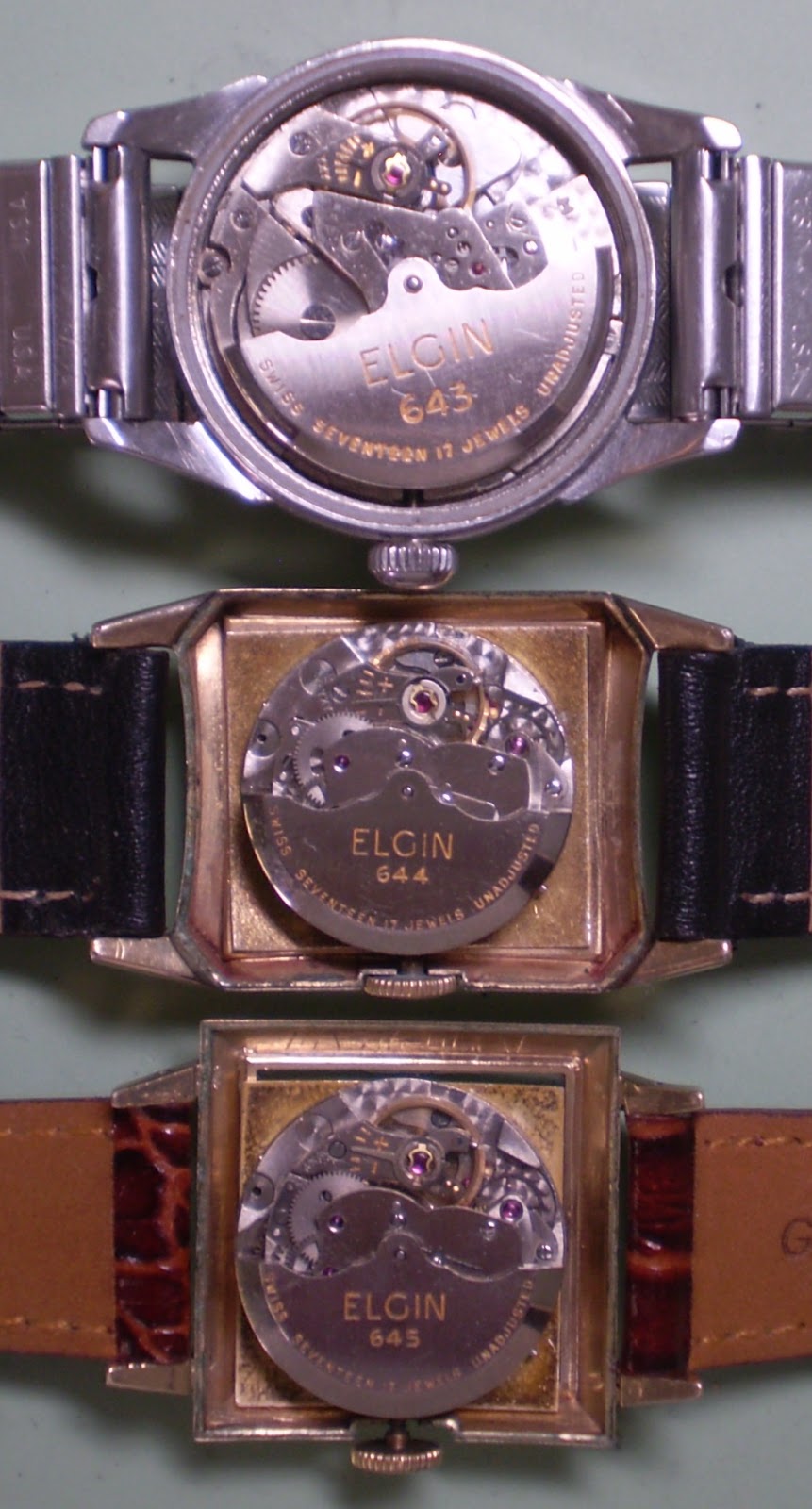 GeneJockey's Elgin Watch Blog: Elgin's Swiss Automatics