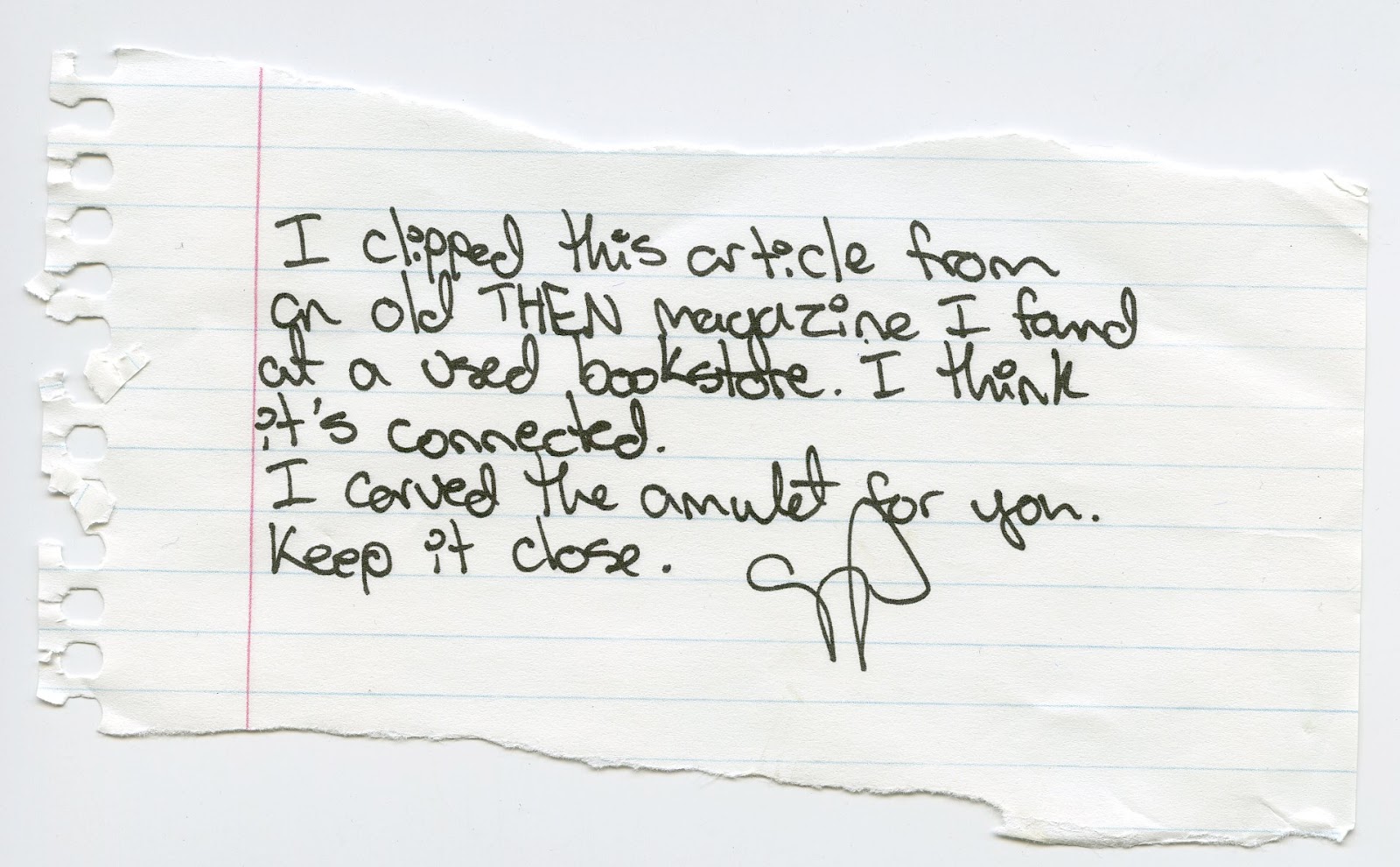 Random Thoughts: An Unexpected Mystery Envelope 2