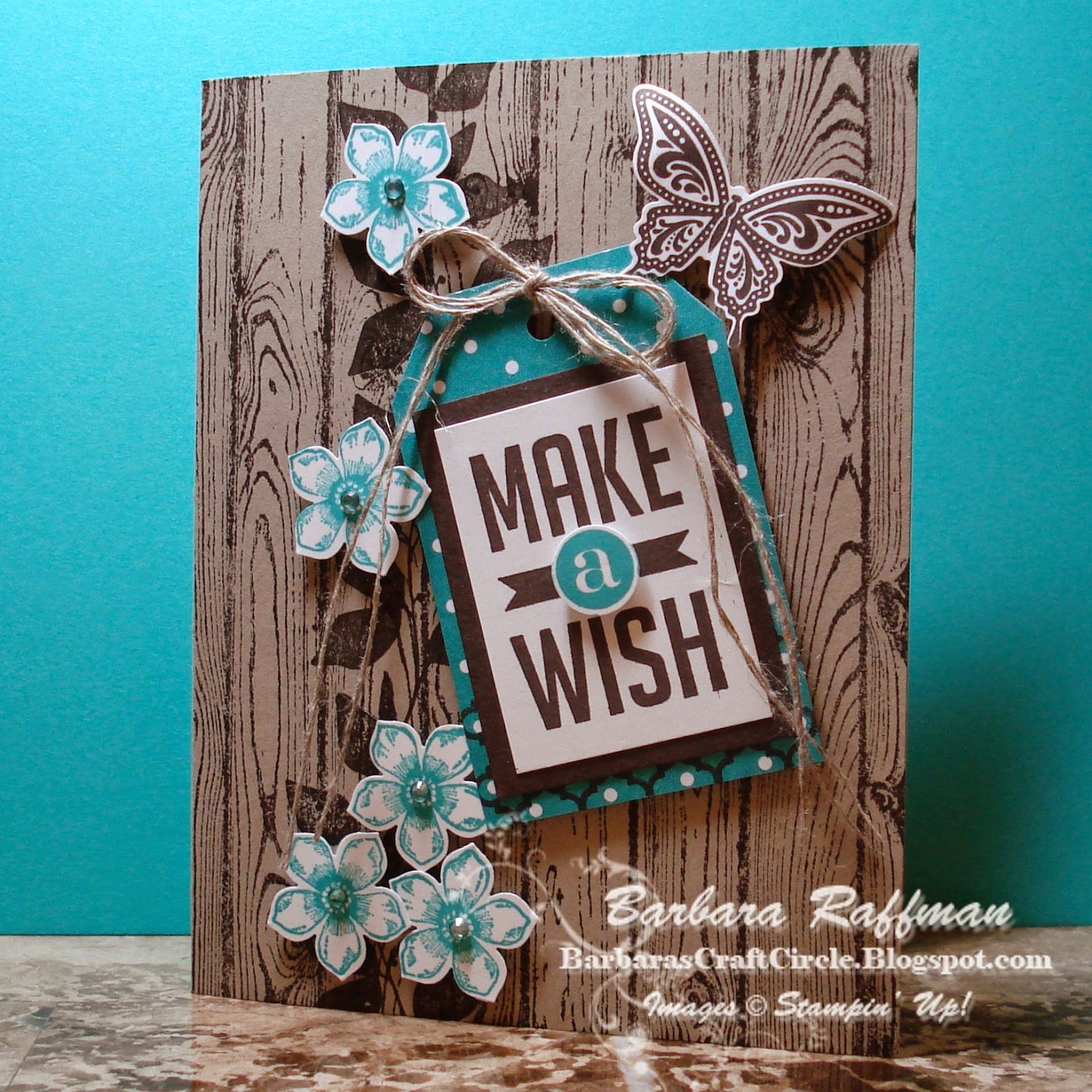 Barbara's Craft Circle: Make a Wish Card
