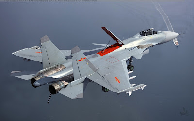 Chinese Su-33 Like J-15 Aircraft Carrier Fighter Jet ~ INDIAN DEFENSE NEWS