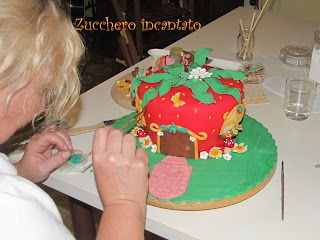 Zucchero incantato: STRAWBERRY SHORTCAKE CAKE - TORTA FRAGOLINA DOLCECUORE