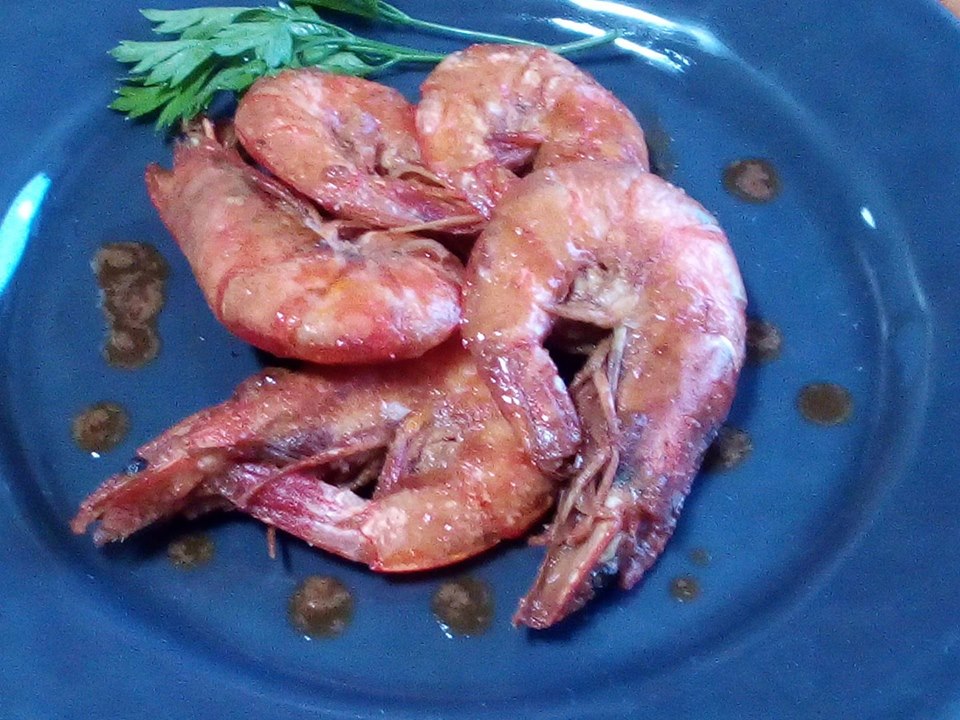 Tradição à Mesa: Camarão frito Delicia!!