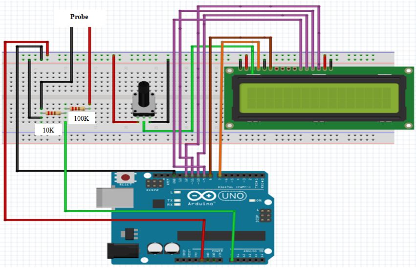 RANGKAIAN VOLT METER DIGITAL MENGGUNAKAN ARDUINO - Syarif Projects